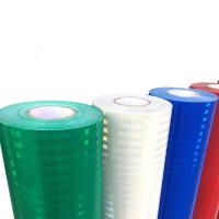 China Vinyl Mylar Highly Roll Sheeting Self Adhesive Printing Sheet Pvc Stripe Warning Traffic Signs Engineering Grade Reflective Film for sale