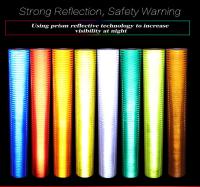 China Vinyl Mylar Highly Roll Sheeting Self Adhesive Printing Sheet Pvc Stripe Warning Traffic Signs Engineering Grade Reflective Film for sale
