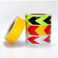 China Red White Yellow Safety High Visibility Road 55mm Truck Warning Adhesive for Car Sticker Marking Reflective Tape for sale
