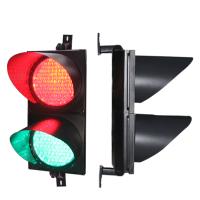 China High Quality 200mm Green and Red PVC Road Signal Lamp CE Traffic Light Traffic Warning Product for sale