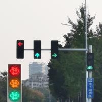 China Outdoor LED Traffic Signal Lights - 200mm & 300mm Road Blinker for Reliable Traffic Control for sale