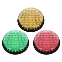 China Traffic Light Manufacturers 100mm Traffic Light Module Full Disk Led Traffic Light Wick Price for sale
