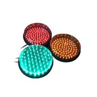 China Traffic Light Manufacturers 100mm Traffic Light Module Full Disk Led Traffic Light Wick Price for sale