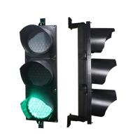 China Three Color 12v-24V Semaforo Peatonal Controladores Red Green Semaforos  Ip66 100/200 mm Traffic signal Light for sale