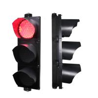 China Three Color 12v-24V Semaforo Peatonal Controladores Red Green Semaforos  Ip66 100/200 mm Traffic signal Light for sale