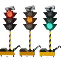 China Manufacturer Price 200mm 300mm Pedestrian Crossing Solar Traffic Light Philippine Portable Traffic Light for sale