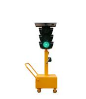 China 12V Solar Portable Traffic Light Remote Control Traffic Light PC Traffic Light Trailer for sale