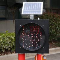 China Factory Wholesale Solar Powered Warning Traffic Lights Traffic Safety LED Strobe High Speed Anti-fog Yellow Flashing Light for sale