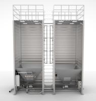 China Explosion-Proof Material Silo System with Safety Valves for Chemical & Pharmaceutical Powder Storage for sale