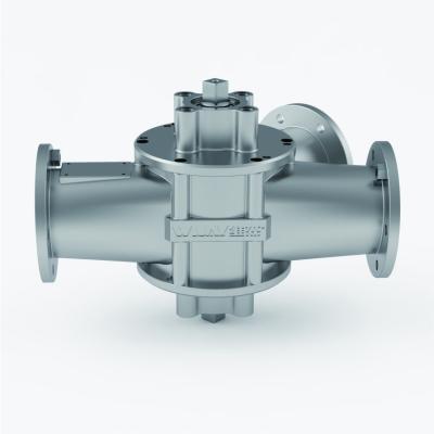 China WIJAY Automatic Diverter Valve - 1 Inch Stainless Steel 2-Way with 100 GPM Flow Rate and Self-Cleaning Mechanism for sale