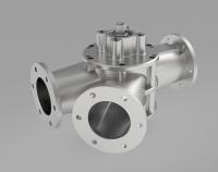 China 1 Inch Automatic Diverter Valve 100 GPM Flow Rate 150 PSI Stainless Steel Industrial Grade for sale