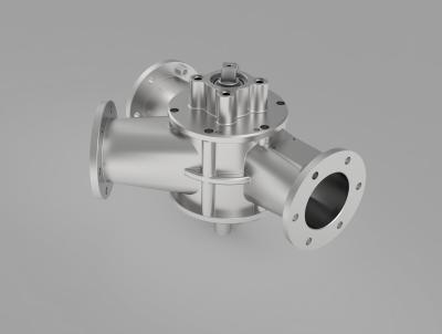 China 1 Inch Stainless Steel Automatic Diverter Valve with Self-Cleaning Mechanism - 150 Psi, 100 Gpm Flow Rate for sale