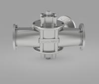China 100 GPM Automatic Diverter Valve 1 Inch Stainless Steel 150 PSI 2-Way Flow Control for sale