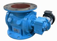 China 30L Stainless Steel Rotary Airlock Valve 2/4-132-160 m³/h Capacity 1-2 Tons/hr Output for sale