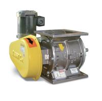 China Round Inlet Rotary Feeder Valve 30L Capacity 1-2 Tons/Hour Stainless Steel Material Handling for sale