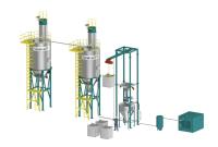 China High Temperature Dense Phase Pneumatic Conveying System for Abrasive Materials with 40-Day Delivery for sale