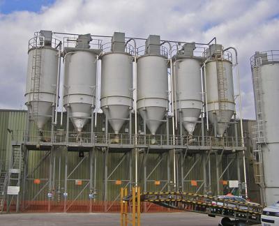 China 10M Diameter 5000T Capacity Bulk Material Storage Silo with Bottom Discharge - Steel Construction for sale