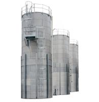 China 30 Meter Bulk Material Storage Silo - 5000 Ton Capacity with 10mm Steel Construction and 500mm Discharge for sale