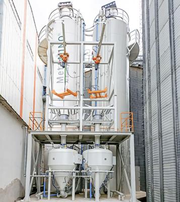 China 10m Diameter Steel Material Silo - 5000 Ton Capacity with Zone 3 Seismic Design and 30° Conical Roof for sale
