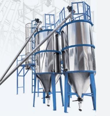 China 30 Meter Galvanized Steel Storage Silo 5000 Ton Capacity with 100 km/h Wind Load Rating for sale