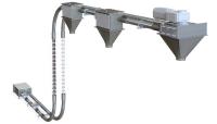 China Customizable Steel Tubular Conveyor System with Adjustable Speed & Angle for Bulk Material Transport for sale