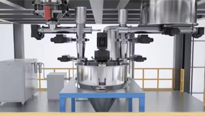 China WIJAY Powder Mixing Metering System with 1:1000 Ratio & ±0.5% Accuracy for Industrial Applications for sale
