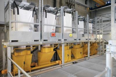 China PMS-100 Powder Metering System with PLC Control, 100 Kg/h Capacity, ±0.5% Accuracy for Industrial Applications for sale