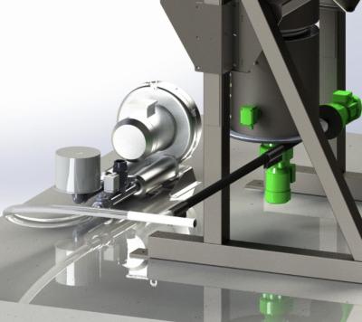 China Precision Powder Metering System with 50L Hopper and ±0.5% Accuracy for Industrial Dispensing for sale