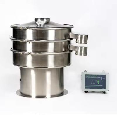 China SS Powder Screening Machine & Granules Vibration Separator with Large Capacity and 40-Day Delivery - CE/FCC Certified for sale