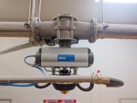 China WIJAY Automatic Diverter Valve 100 GPM Flow Rate 150 PSI Stainless Steel 2-Way Industrial Water Control for sale