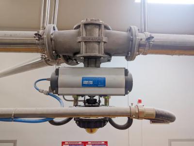China WIJAY Automatic Diverter Valve 100 GPM Flow Rate 150 PSI Stainless Steel 2-Way Industrial Water Control for sale