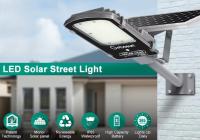 China IP65 Waterproof 300W-500W Split Solar Street Light with LiFePO4 Battery and Solar Panel for sale