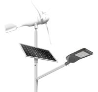 China Solar Wind Hybrid LED Street Light IP65 Waterproof with 12hrs*365days Working Time and 100W 150W 200W Power Options for sale