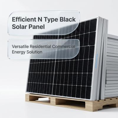 China 24 Volts Monocrystalline Solar Panel with IP65 Weather Resistance for Renewable Energy Systems for sale
