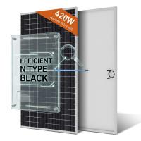 China 300W-400W Monocrystalline Solar Power Panel with Anodized Aluminum Frame for High Efficiency for sale