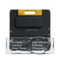 China 120W High Power Poly Silicon Portable Solar Panel with IP68 Waterproof Rating and Foldable Design for sale