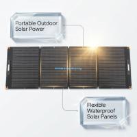 China 300W Foldable Portable Solar Panel with Military-Grade IBC Cells for High Efficiency Charging for sale
