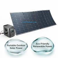 China 400W Portable Solar Panel Foldable IP68 Waterproof Solar Charger for Outdoor Camping for sale