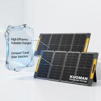 China 100W Foldable IP68 Waterproof Portable Solar Panel Flexible Solar Panel for Travel for sale
