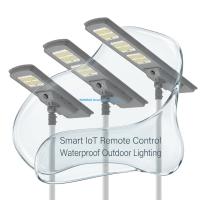China 120W IP65 Waterproof Solar Street Light with Motion Sensor Option - 8-10 Year Lifespan for sale