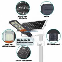 China Double Arm Waterproof Solar Street Light 100W-500W Customized Pathway Solar LED Light for Garden and Road for sale