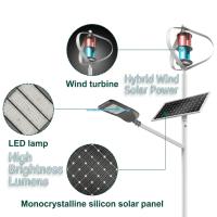 China 100W-200W Wind-Solar Hybrid Street Light with IP65 Waterproof and 12hrs*365days Working Time for Off-Grid Roads for sale
