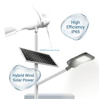China Solar Wind Hybrid LED Street Light IP65 Waterproof with 12hrs*365days Working Time and 100W 150W 200W Power Options for sale