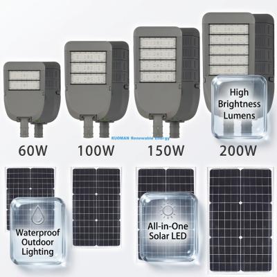 China 50W IP65 Waterproof Aluminum Solar Street Light with LED Technology for Outdoor Road Lighting for sale