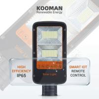 China Double Arm Waterproof Solar Street Light 100W-500W Customized Pathway Solar LED Light for Garden and Road for sale