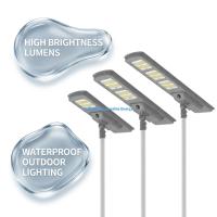 China All In One LED Solar Street Light 220lm/W IP65 Waterproof with 2-3 Rainy Days Backup for Road and Garden Lighting for sale