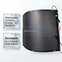 China Lightweight 100W Flexible ETFE Solar Panel for RV Travel and Outdoor Adventures for sale