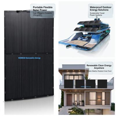 China 200W Bifacial Flexible Solar Panel - Polycrystalline Silicon Solar Panel for Renewable Clean Energy for sale