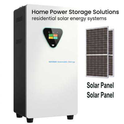 China 51.2V 300Ah Solar Hybrid LiFePO4 Battery System with 6000 Cycles for Off-Grid Home Energy Storage for sale