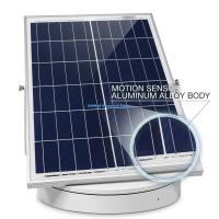 China High Lumen Output Solar Flood Light with IP65 Waterproof and Remote Control Option for Outdoor Lighting for sale